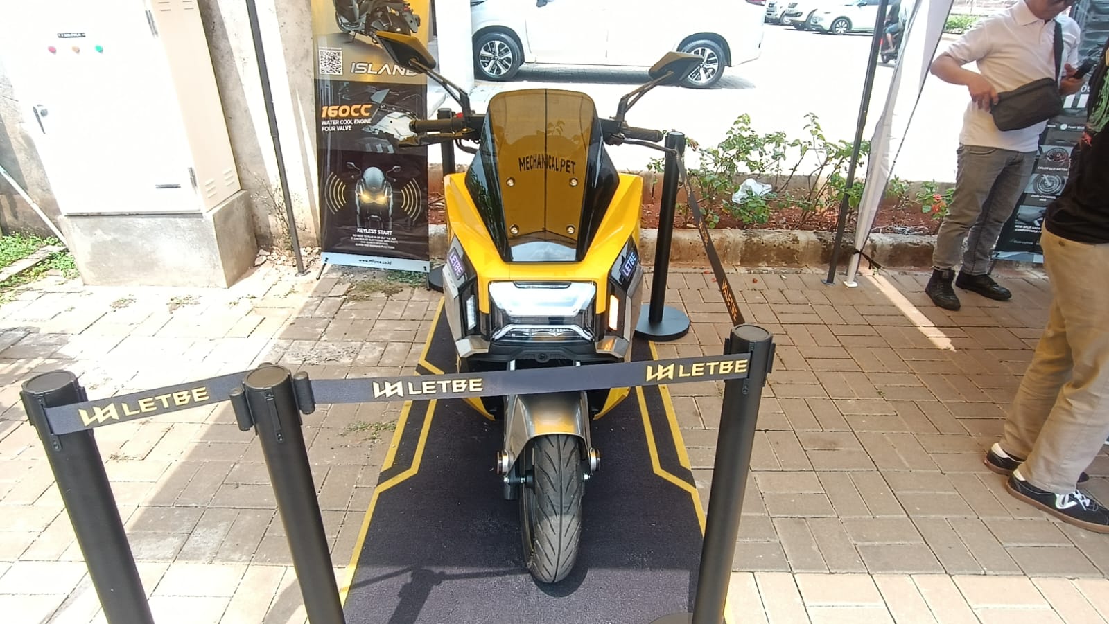 Motor LetBe Mejeng di Test Ride MForce, Tampilkan Desain Unik dan ...